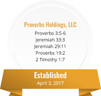 Home - Proverbs Holdings, LLC